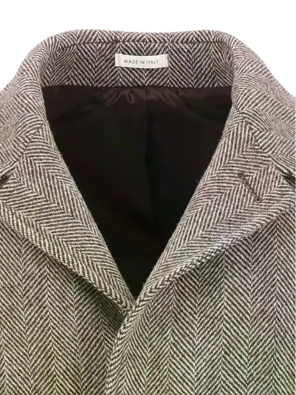 AL DUCA D’AOSTA 1902 Herringbone Single-breasted Coat