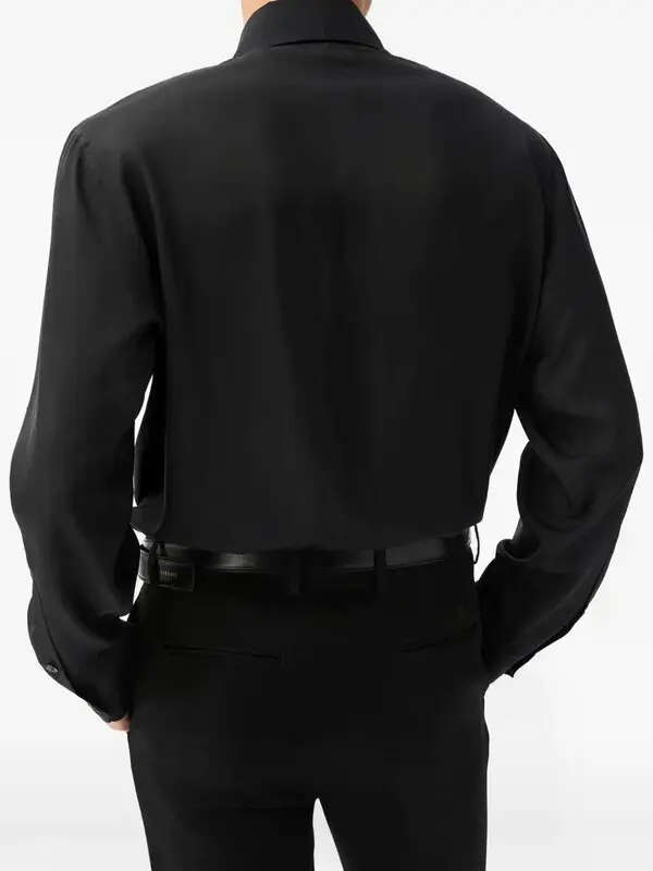 Versace Silk-poplin Regular Shirt