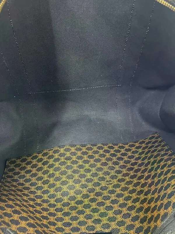 Celine 1999 Macadam Coated Canvas Tote Bag