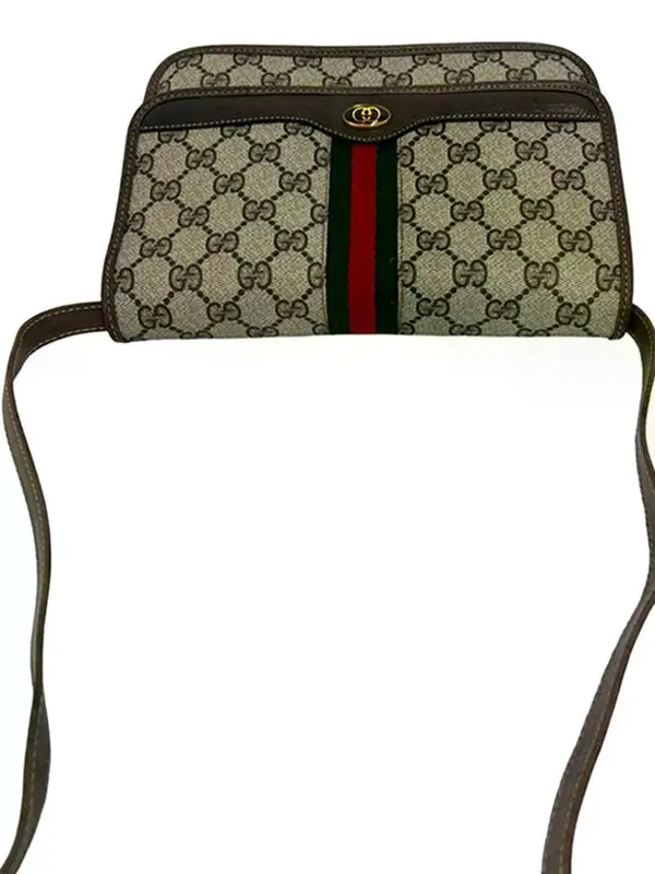 Gucci 1970-1980 Gg Supreme Web Crossbody Bag