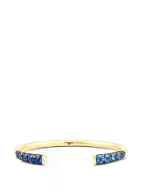 SYLVA & CIE 18k Yellow Sapphire Bangle Bracelet - Gold