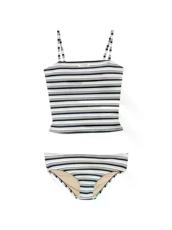 5PENING Striped Bikini - Blue