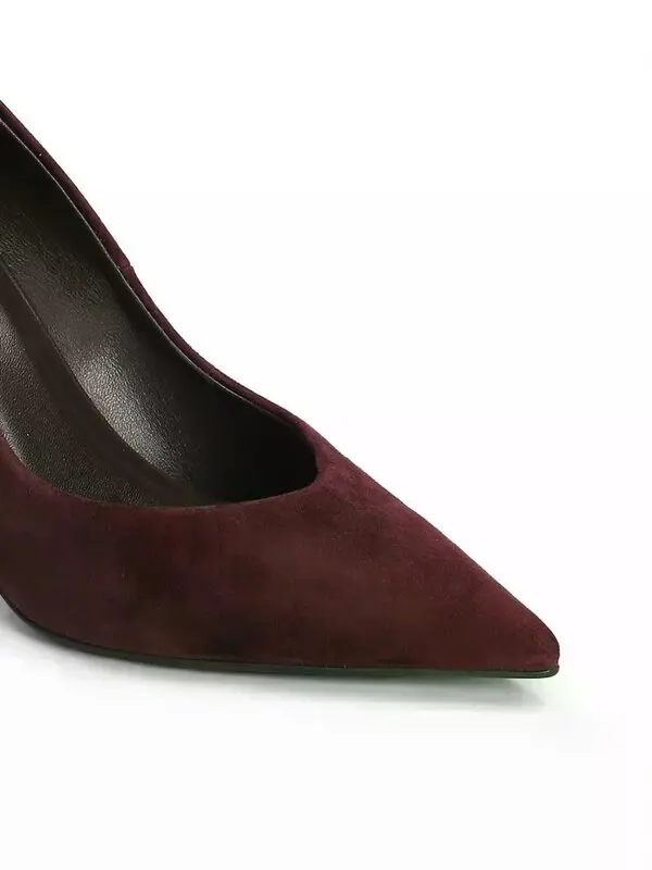 Lola Cruz Eugenia 95 Pointed-toe Pumps - Red