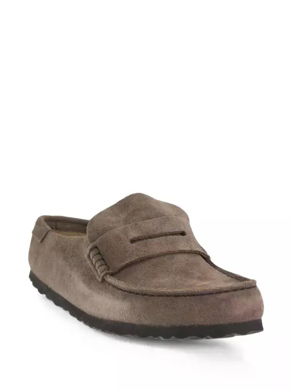 BIRKENSTOCK Naples Calf Suede Mules
