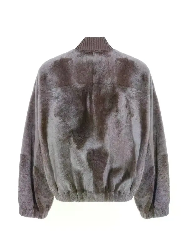 Brunello Cucinelli Buttoned Bomber Jacket