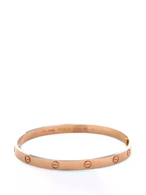 Cartier Love 18k Rose Gold Bracelet - Pink