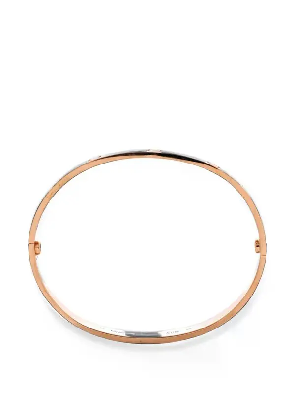 Cartier Love 18k Rose Gold Bracelet