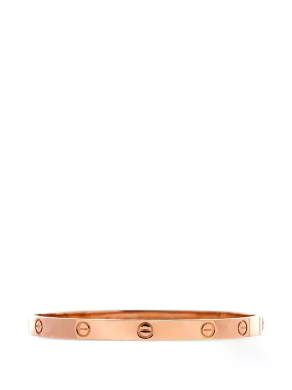 Cartier Love 18k Rose Gold Bracelet - Pink