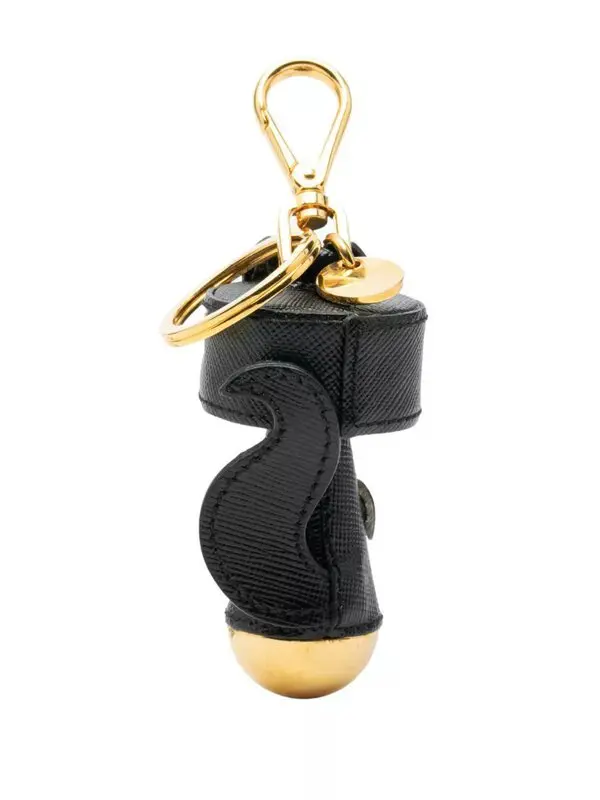 Prada 2010-2026 Saffiano Robot Beaver Bag Charm And Key Chain