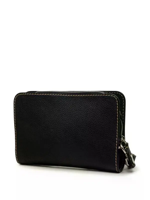 Fendi 2000-2015 Cuoio Romano Selleria Zip Around Wristlet Pouch