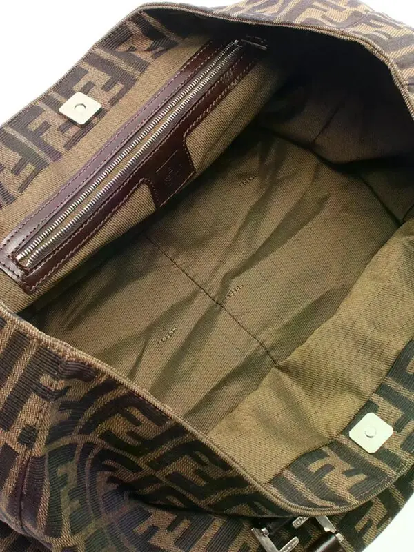 Fendi 2000-2010 Zucca Canvas Handbag