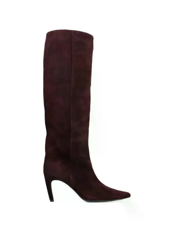 Lola Cruz Pointed-toe Knee-length Boots