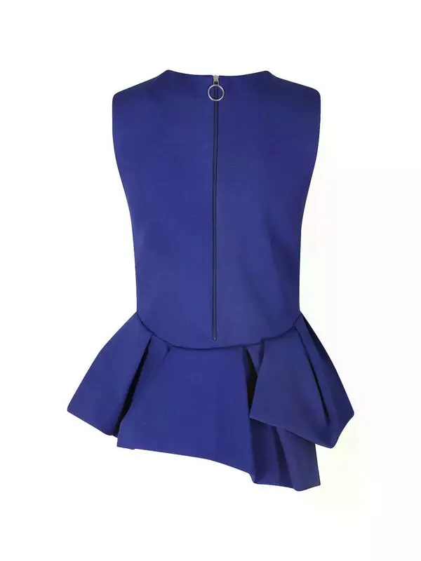 SEMICOUTURE Peplum Hem Blouse