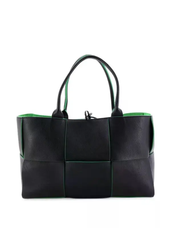 Bottega Veneta Arco Maxi Intrecciato Leather Medium Tote Bag