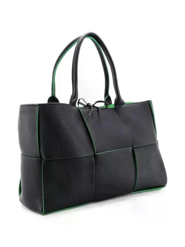 Bottega Veneta Arco Maxi Intrecciato Leather Medium Tote Bag