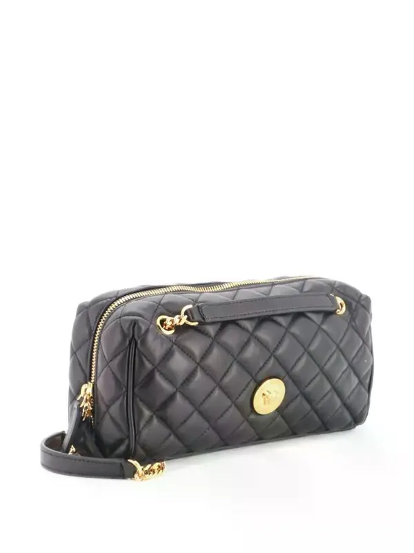 Versace Quilted Leather Shoulder Bag