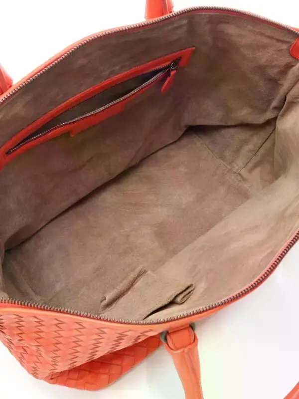 Bottega Veneta Intrecciato Tote Bag - Orange