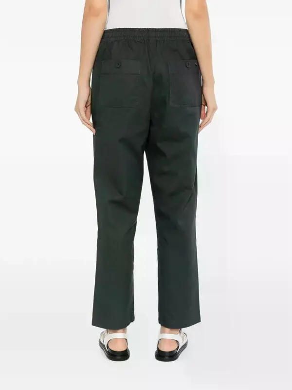 AGNES B. Elasticated Cotton Trousers