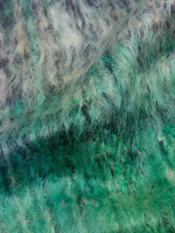 Acne Studios Fringed Mohair Scarf