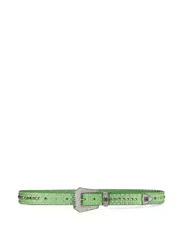 Givenchy Cowboy Crystal-embellished Belt