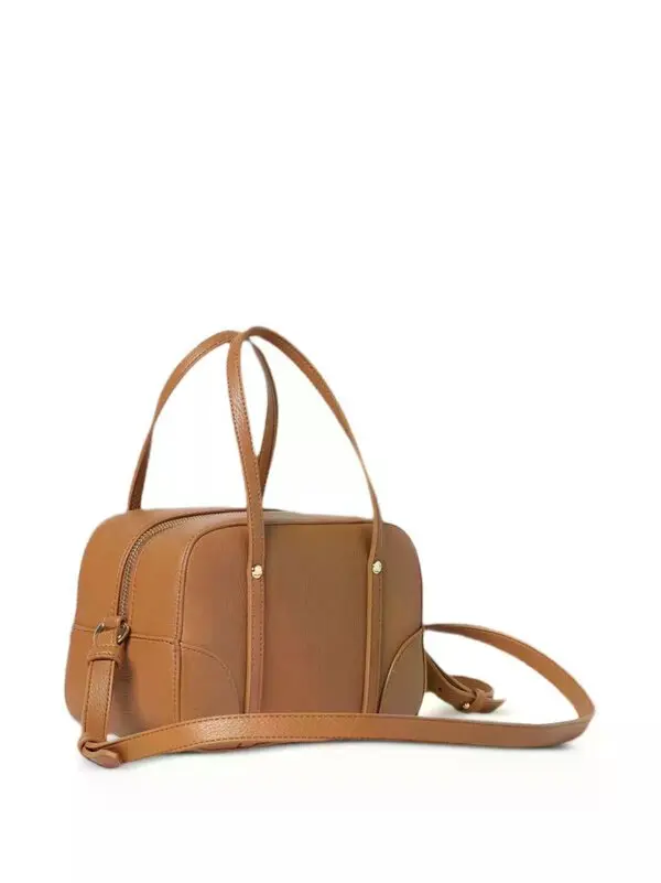 Armani Exchange Logo Plaque Shoulder Bag - Brown