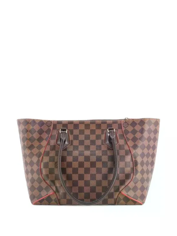 LOUIS VUITTON Caissa Damier Mm Tote Bag - Brown