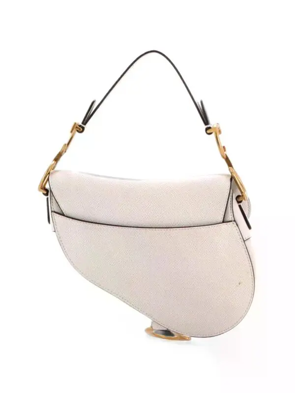 Dior Saddle Handbag Leather Mini Shoulder Bag