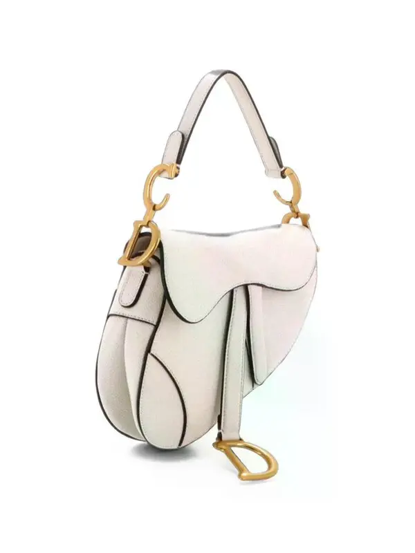Dior Saddle Handbag Leather Mini Shoulder Bag