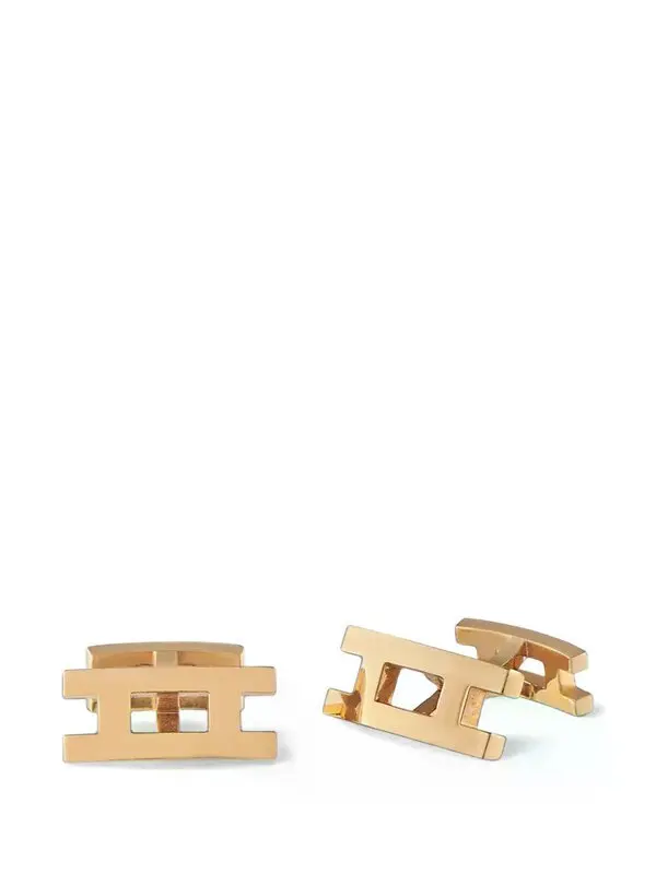 Hermès Pierced H Cufflinks