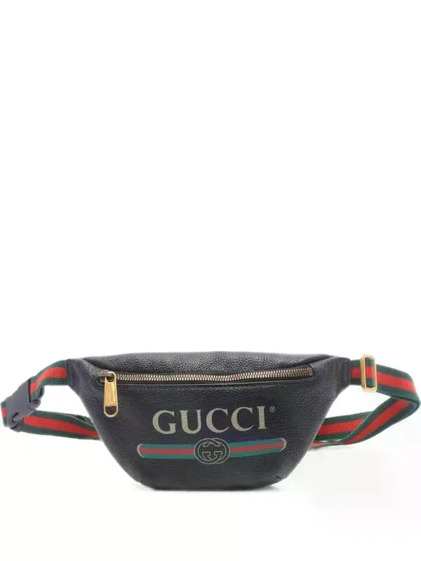 Gucci Small Logo Print Belt Bag