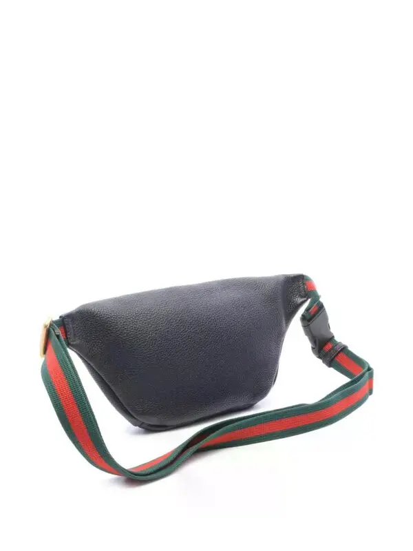 Gucci Small Logo Print Belt Bag - Black