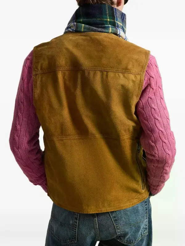 Polo Ralph Lauren Suede Utility Gilet