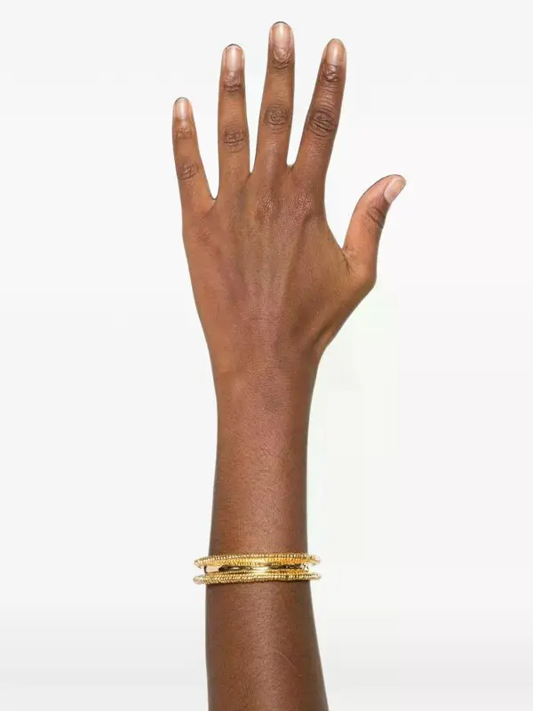 Isabel Marant Étoile Byrne Layered-effect Textured Bracelet