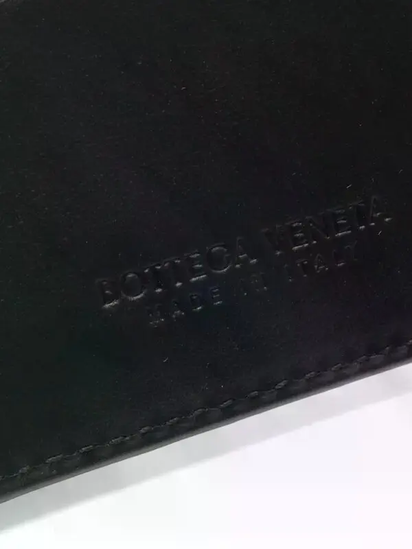 Bottega Veneta 2020s Intrecciato-weave Bi-fold Wallet