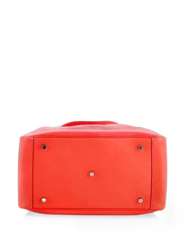 Hermès Lindy Bag Clemence 30 Shoulder Bag - Red