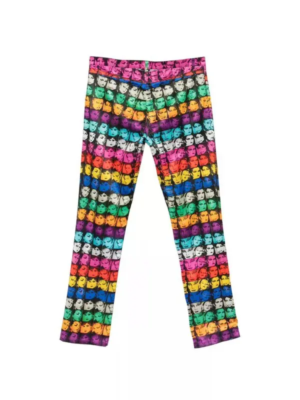 Jeremy Scott 2000s Graphic-print Trousers