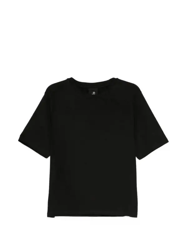 THOM KROM Crew-neck Embroidered T-shirt