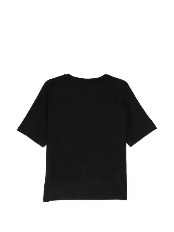 THOM KROM Crew-neck Embroidered T-shirt