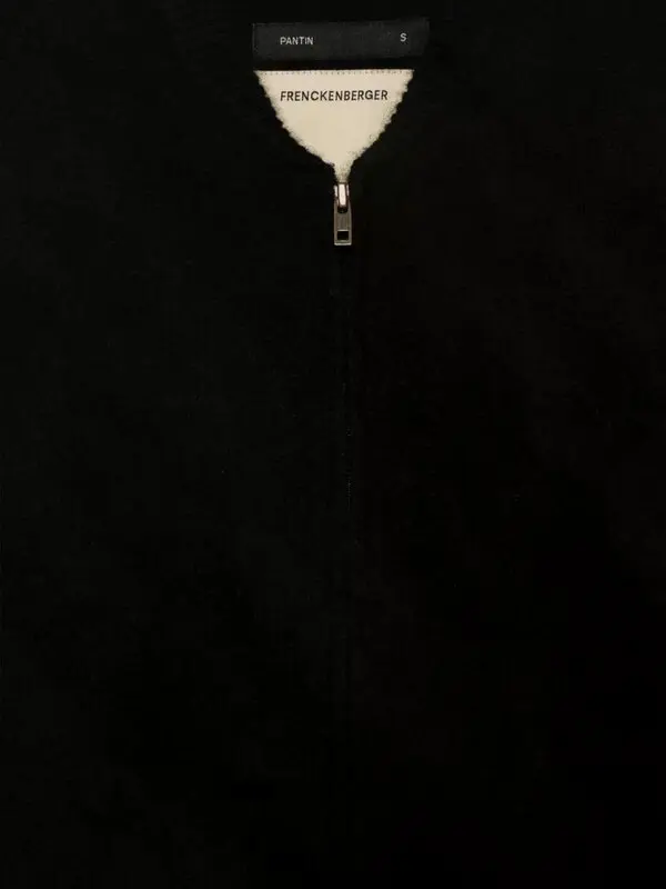 Frenckenberger Zip-up Knitted Cardigan