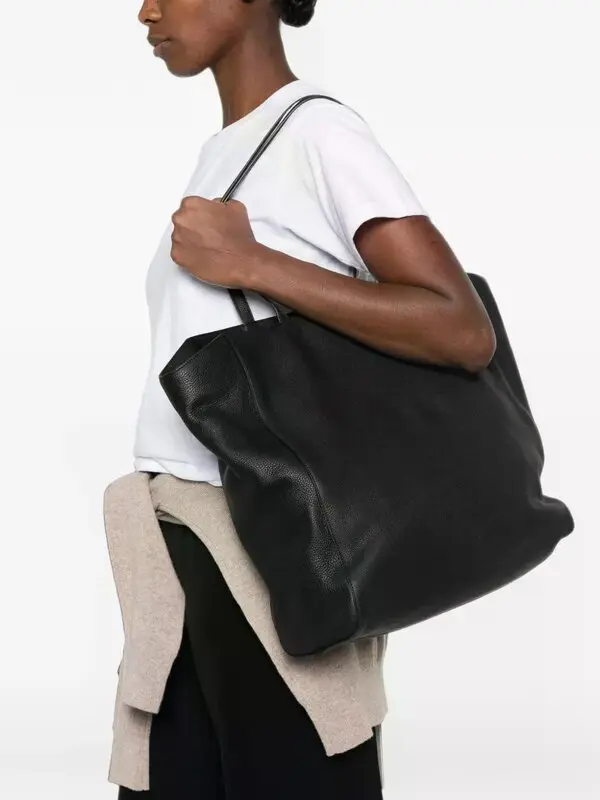 THE ROW Karolin Grained Leather Tote Bag