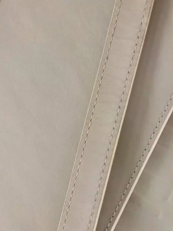 Dior Bobby Flap Leather East West Crossbody Bag - White