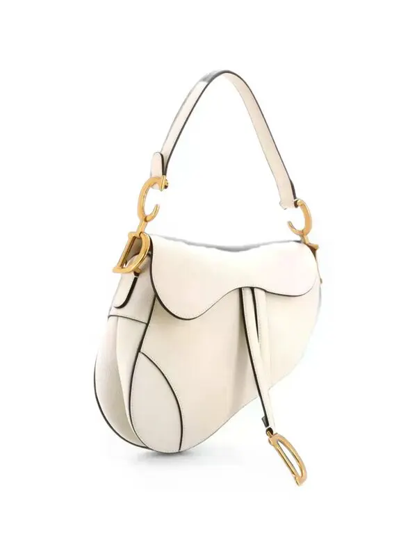 Dior Saddle Handbag Leather Medium Shoulder Bag