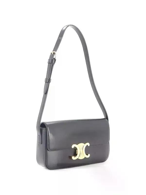 Celine Triomphe East-west Smooth Calfskin Shoulder Bag