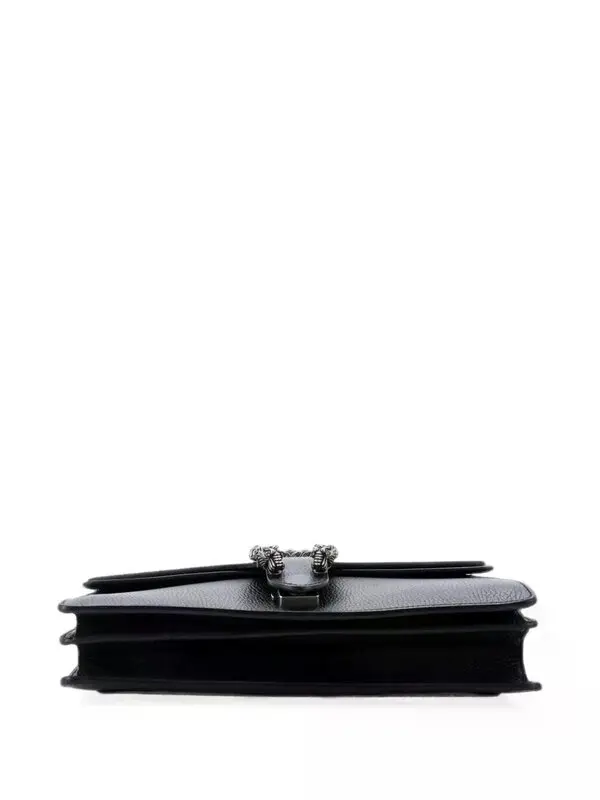 Gucci Dionysus Bag Leather Medium Shoulder Bag - Black