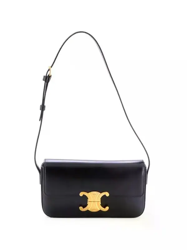 Celine Triomphe East-west Smooth Calfskin Shoulder Bag