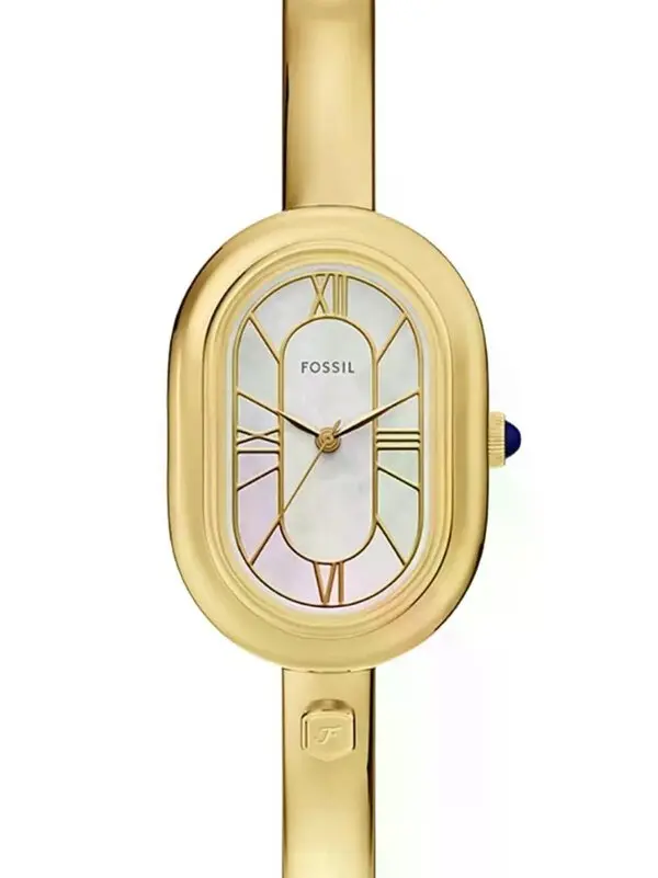 Fossil Sloan Stainless Steel Bangle Watch