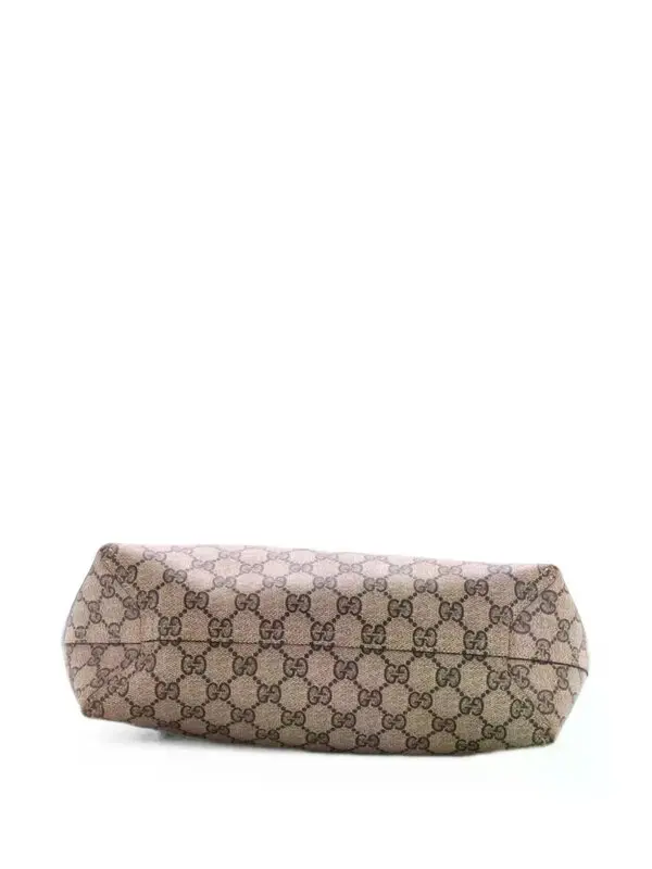 Gucci Reversible Gg Print Leather Small Tote Bag