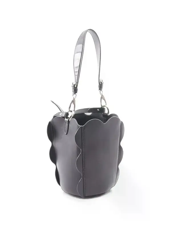 Miu Miu 2010s Scalloped Bucket Bag
