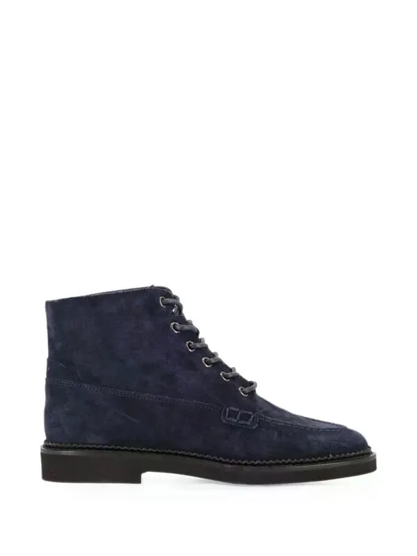 TOD'S Suede Lace-up Ankle Boots