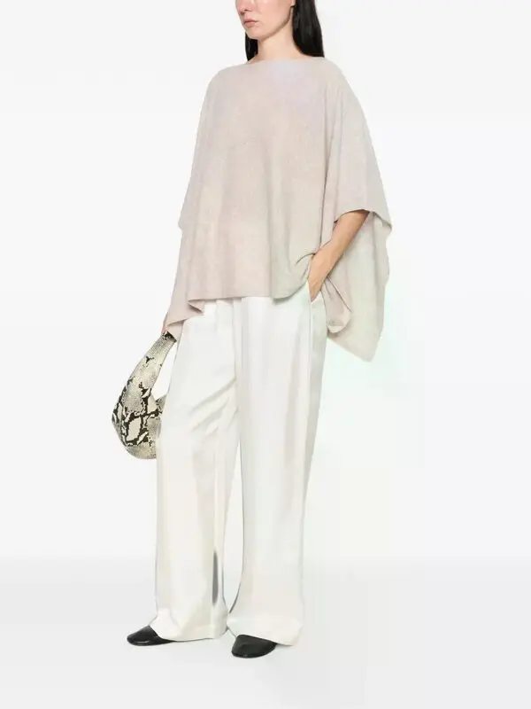 NOTSHY Pamina Cashmere Poncho - Neutrals